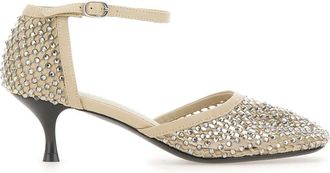 Strategia Femme, Chaussures, Beige, Taille: 40 EU Connie D&eacute;collet&eacute;