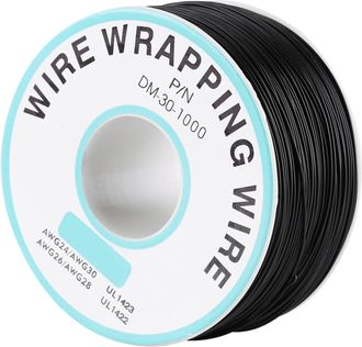 RAGUSO Kynar-Wickeldraht 30 AWG Kynar-Draht 7&times;7&times;4 0,25 Mm Drahtwicklung Einzeldrahtkernstrang 30 AWG Kabel 250 Meter