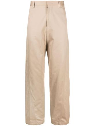 Lanvin pantalon chino Twisted - Tons neutres