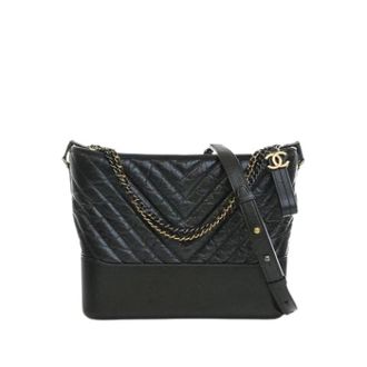 Chanel Pre-owned Gabrielle Shoulder Bag - Femme - Pre-owned - Noir - Taille: ONE Size