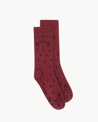 Kujten Chaussettes cachemire - Chaussettes Sig Bandana