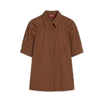 Max Mara Femme, Blouses et Chemises, Beige, Taille: 38 FR Max Mara Chemises