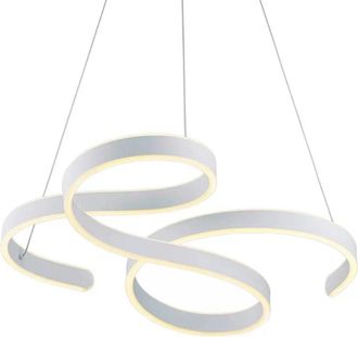 Trio Leuchten Trio Lighting - neuwertig] Led Pendelleuchte Francis H&auml;ngeleuchte H&auml;ngelampe Lampe Wei&szlig; Matt B-Ware