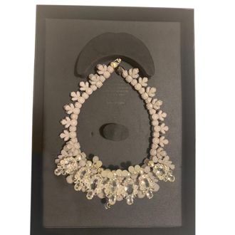 Ek Thongprasert EK Thongpraset Crystal Collar Necklace Size M