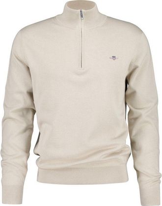 GANT Troyer CLASSIC COTTON HALF ZIP Regular fit mit Troyerkragen