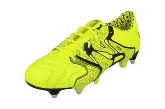 adidas X 15.1 SG Leather Herren FootballYellow Turnschuhe
