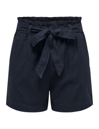 Jacqueline de Yong JdY Damen Jdysay Mw Linen WVN Noos Shorts, Sky Captain, 38 EU