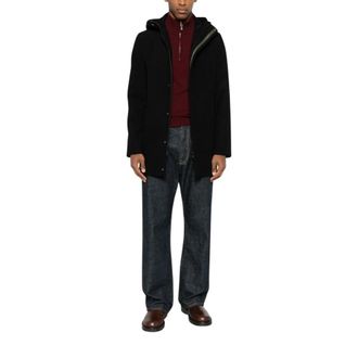 Manuel Ritz Single-Breasted Coats - - Coats - Herren - Schwarzk - L