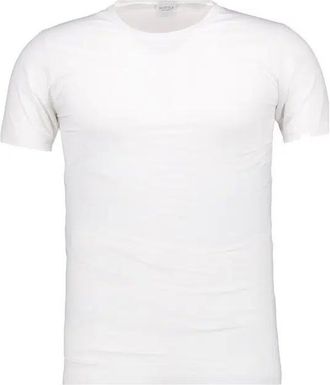 Novila Herren T-Shirt weiß Baumwolle & Mix unifarben