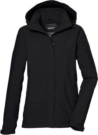 Killtec Outdoorjacke KOS 51 WMN JCKT Damenjacke: wasserdicht, atmungsaktiv, verstellbar, abnehmbare Kapuze