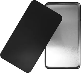 Pretyzoom boîte de rangement pour téléphone portable récipients en métal plateau dargent stockage de factures petite boite de rangement organisateur de stockage