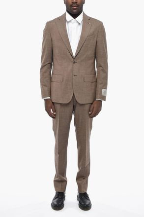 Corneliani CC COLLECTION Anzug aus Seidenmischung mit Klappentaschen Corneliani
