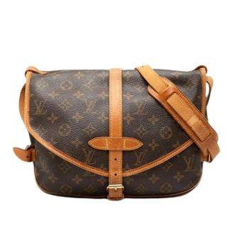 Louis Vuitton Pre-owned Saumur 25 - Femme - Pre-owned - Brun - Taille: ONE Size
