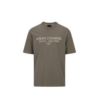 A|X Armani Exchange T-shirt droit &agrave; logo en coton