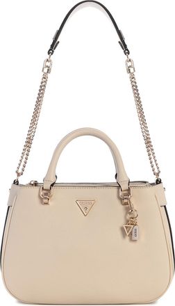 Guess Fedora Shoulder Satchel Bone