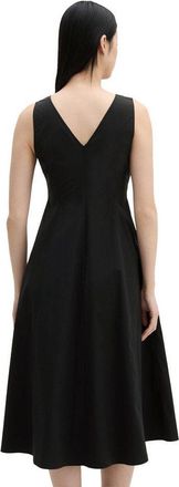 Marc O'Polo Sommerkleid mit ausgestelltem Rock aus Popeline-Stretch