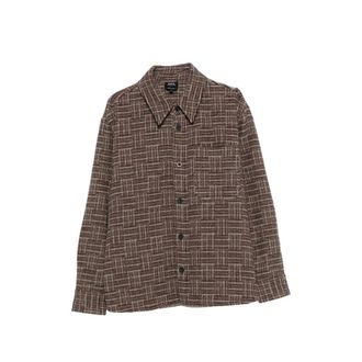 A.P.C. A. p.c. Checked Wool-blend Shirt