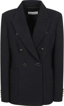 Max Mara Femme, Vestes, Bleu, Taille: 40 FR Ricetta Blazer
