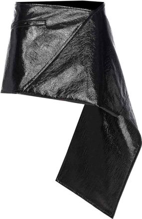 Courrèges Minirock - Schwarz