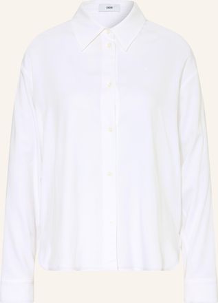 Cinque Cinque Hemdbluse Citari Aus Jersey weiss