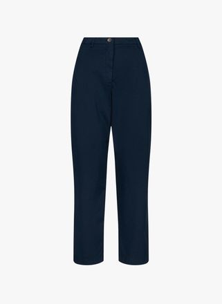 Tommy Hilfiger Pantalon droit en coton m&eacute;lang&eacute;