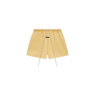 Fear of God Homme, Shorts, Jaune, Taille: L Short de football Essentials en molleton &eacute;pais