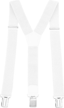 Glamexx24 Gloop Verstellbare und Elastische Hosentr&auml;ger f&uuml;r Herren und Damen,Breite 4 cm, mit 4 Robusten Metallclips Einheitsgr&ouml;&szlig;e Hosentr&auml;ger f&uuml;r M&auml;nner und Fr