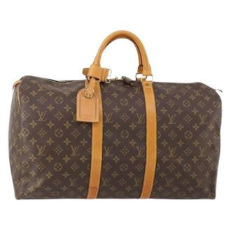 Louis Vuitton Pre-owned Keepall 50 Boston Bag - Femme - Pre-owned - Brun - Taille: ONE Size