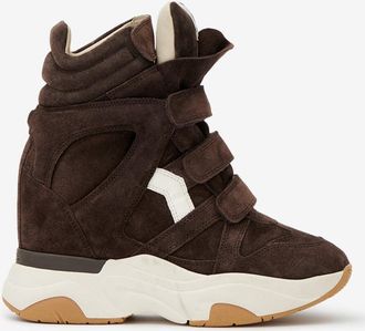 Isabel Marant Baskets Balskee - Femme - Chocolat / Blanc Laiteux - Taille36 - Isabel Marant