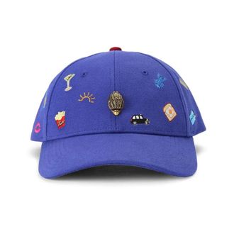Kurt Geiger Femme, Accessoires, Violet, Taille: ONE Size Casquette London