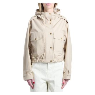 Moncler Damen, Jacken, Beige, MGr&ouml;&szlig;e
