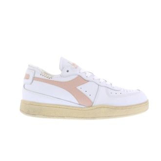 Diadora Basket Row Wei&szlig;/Altrosa Sneakers - - Shoes - Damen - Wei&szlig; - 37 EU