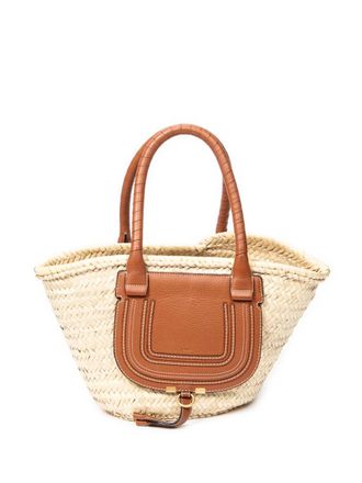 Chlo&eacute; sac cabas Large Marcie Basket - Tons neutres