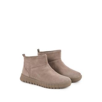 Geox Boots aspect daim en cuir