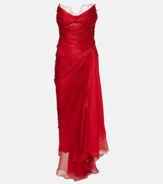 Maria Lucia Hohan Robe longue Jolie en soie
