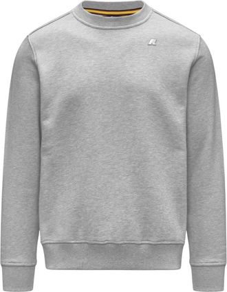 K-Way Baptiste French Terry Sweater - Homme - Sweatshirts et sweats &agrave; capuche - Gris - Taille: M
