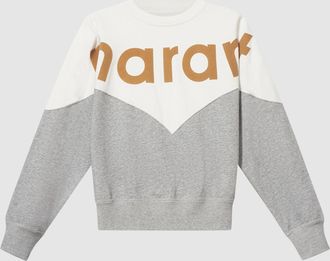 Isabel Marant Sweat Shirt Houston Off White Light Grey
