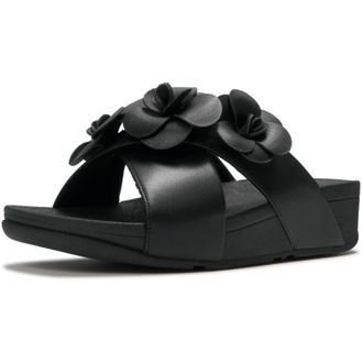 FitFlop Fitflop Lulu Flower Polyurethan Damen Sandalen in Schwarz