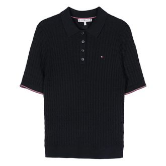 Tommy Hilfiger Polo-Kragen Pullover - - Tops - Herren - Blau - M
