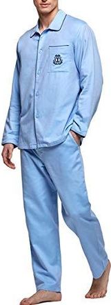 Impetus Impetus France Ensemble de Pyjama, Bleu (Bleu), Large (Taille Fabricant: L) Homme