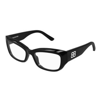 Balenciaga Rechteckige Brillen - - Accessories - unisex - Schwarzk - 55 MM