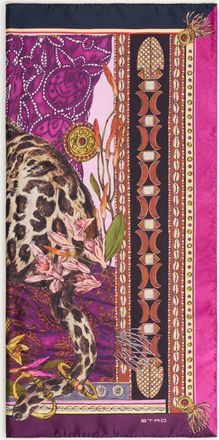 Etro Etro Seidentuch schwarz