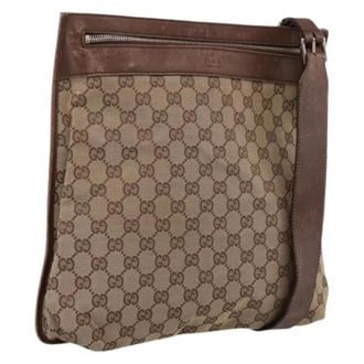 Gucci Sac bandouli&egrave;re vintage Pre-owned - Femme - Pre-owned - Beige - Taille: ONE Size