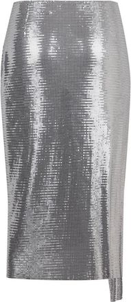 Paco Rabanne Femme, Jupes, Gris, Taille: 38 FR Chainmail Draped Skirt