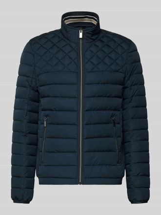 Christian Berg Slim Fit Steppjacke mit gef&uuml;ttertem Kragen