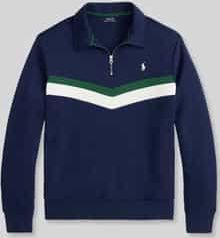 Polo Ralph Lauren Regular Fit Troyer aus Baumwoll-Mix