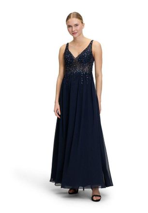 Vera Mont Abendkleid Damen mit Stickerei Glitzersteine