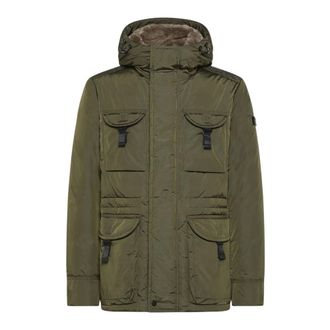 Peuterey Homme, Vestes, Vert, Taille: 2XL Aiptek NBE 03 Fur Field Jacket