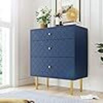 Need SOGES Commode &agrave; 3 Tiroirs, Meuble de Rangement Moderne, Armoire &agrave; Tiroirs, Table Console, Table Appoint pour Chambre &agrave; Coucher, Salon, Couloir ou