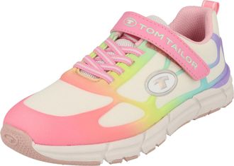 Tom Tailor Tom Tailor 6370250012 Sneaker, White-Rose-Multi, 35 EU